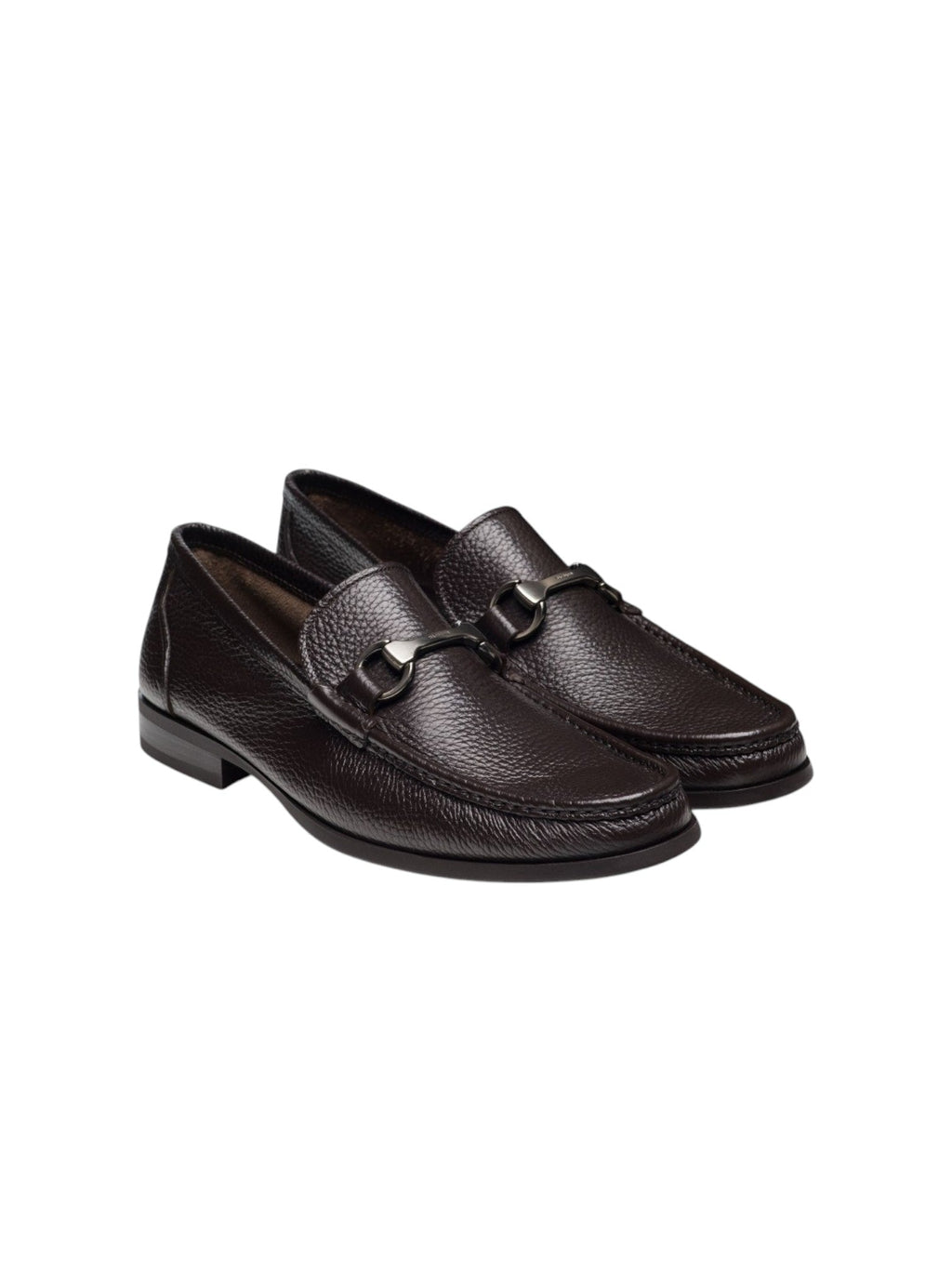 Gentry Soft Loafers - Tumbled Brown - Lansky Bros. | Magnanni