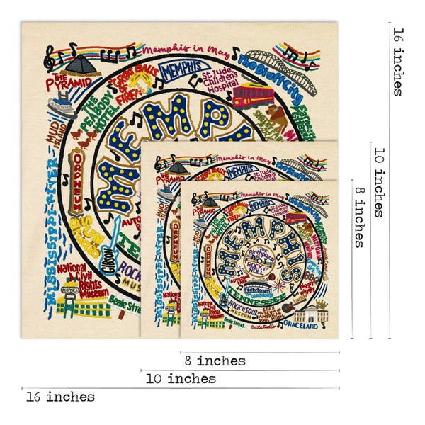 Memphis Fine Art Print 10X10 - Lansky Bros.