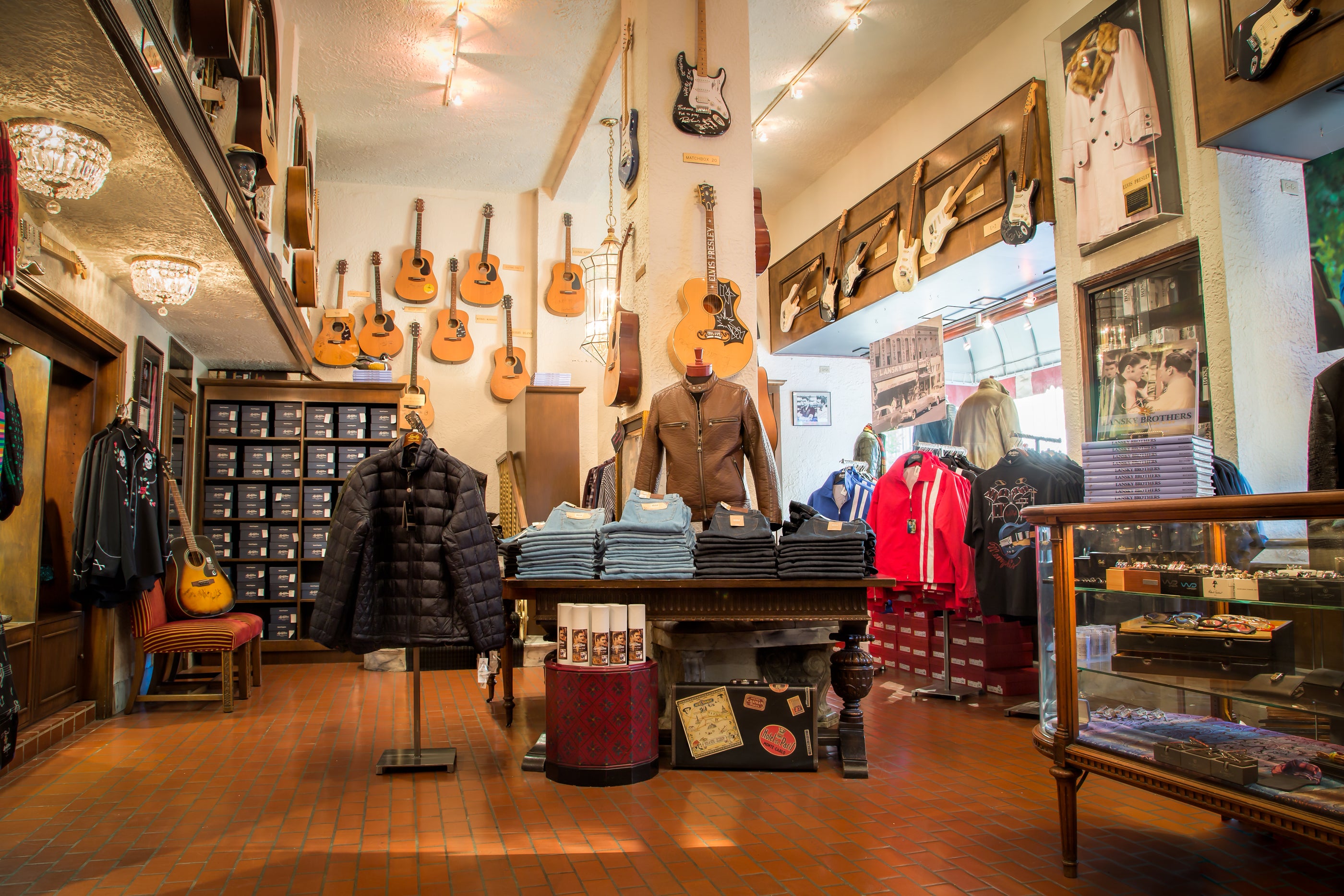 Lansky Bros. Clothier to The King, Memphis