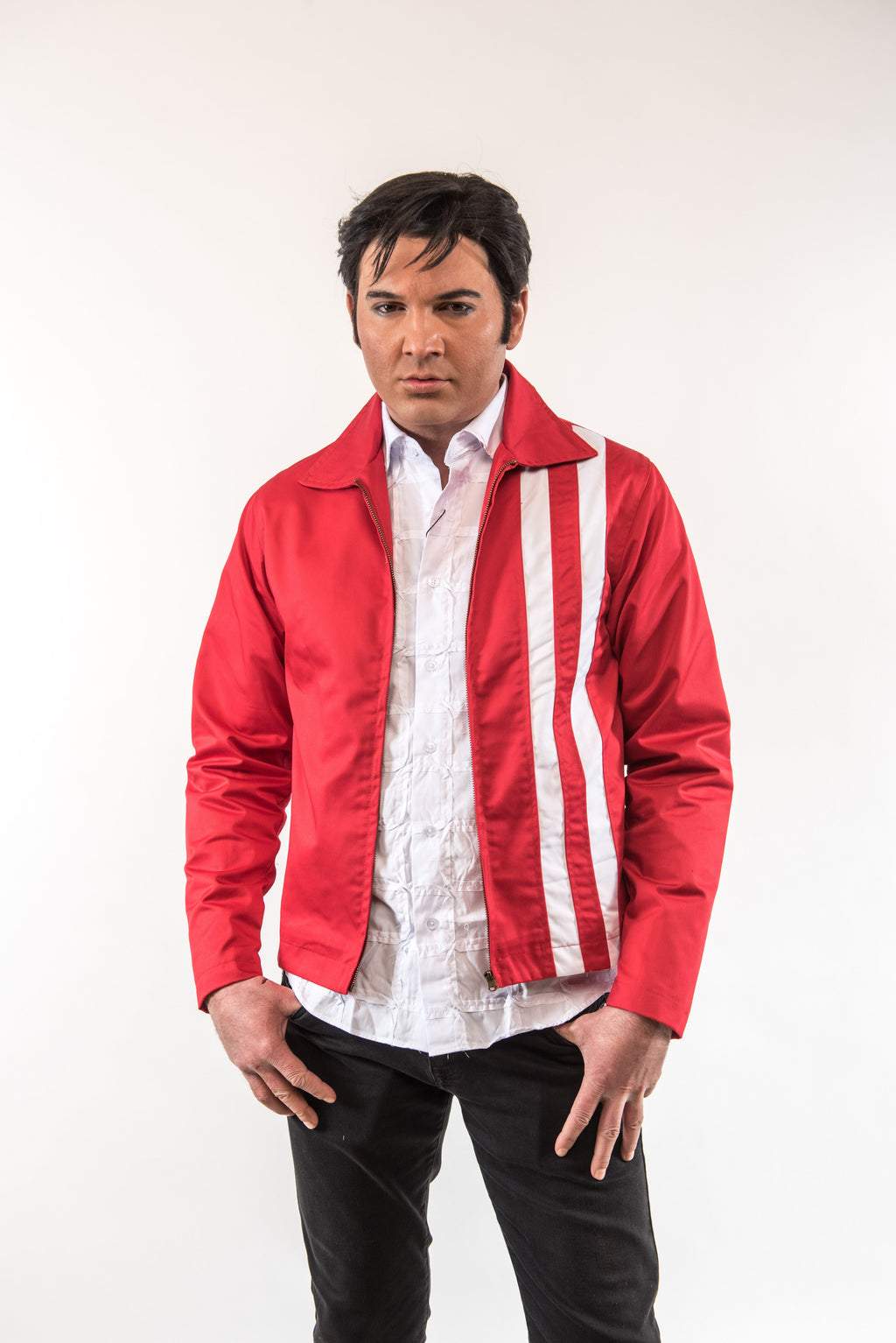 Speedway Jacket – Red Retro Racing by Lansky Bros.