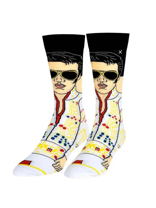 Elvis Eagle Jumpsuit Socks - Lansky Bros.