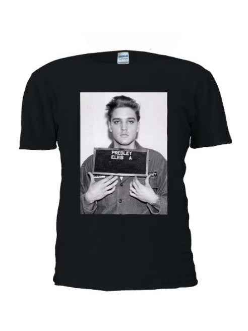 Elvis "TCB" Tee - Grey/Gold - Lansky Bros.